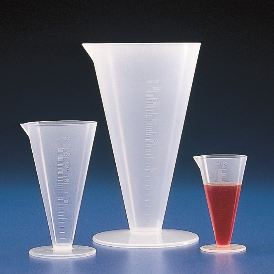 Conical Measures Graduated - Graduated And Volumetric Plasticware ...